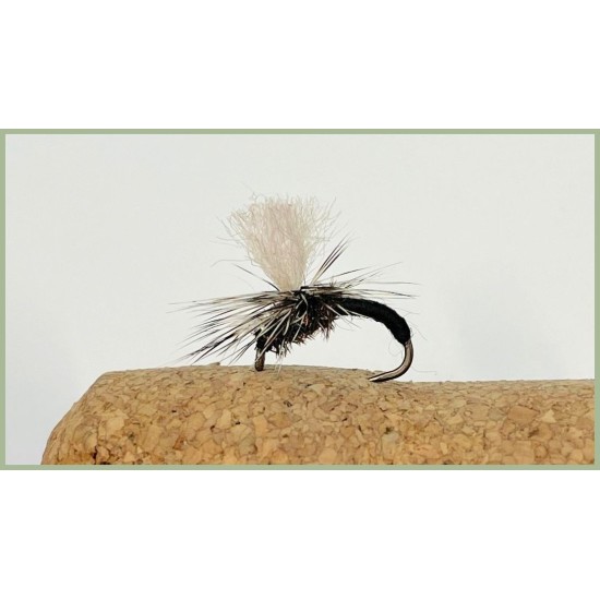 Barbless Black Klinkhammer - Troutflies UK